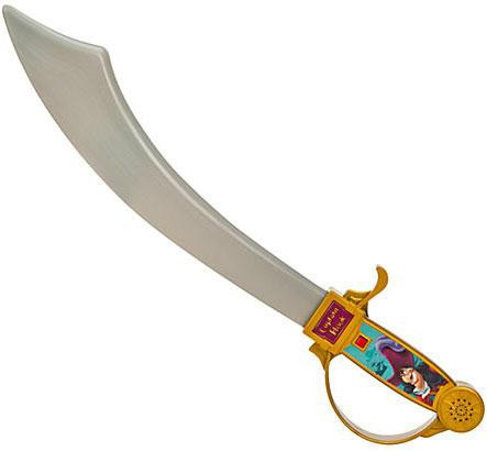 Disney Peter Pan Captain Hooks Sword Exclusive Roleplay Toy - ToyWiz