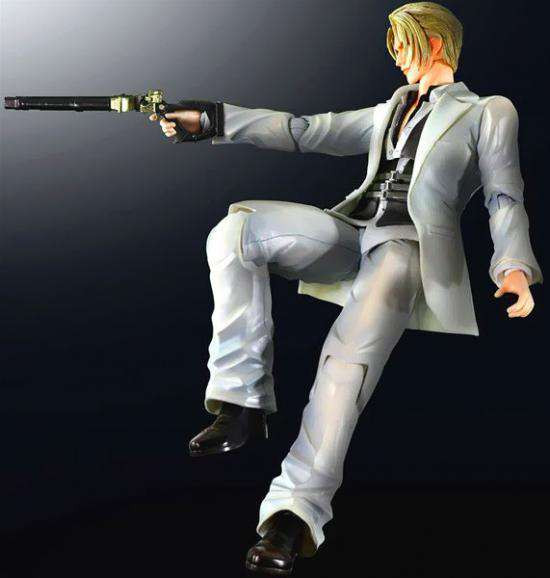 Final Fantasy VII Advent Children Play Arts Kai Rufus Shinra Action ...