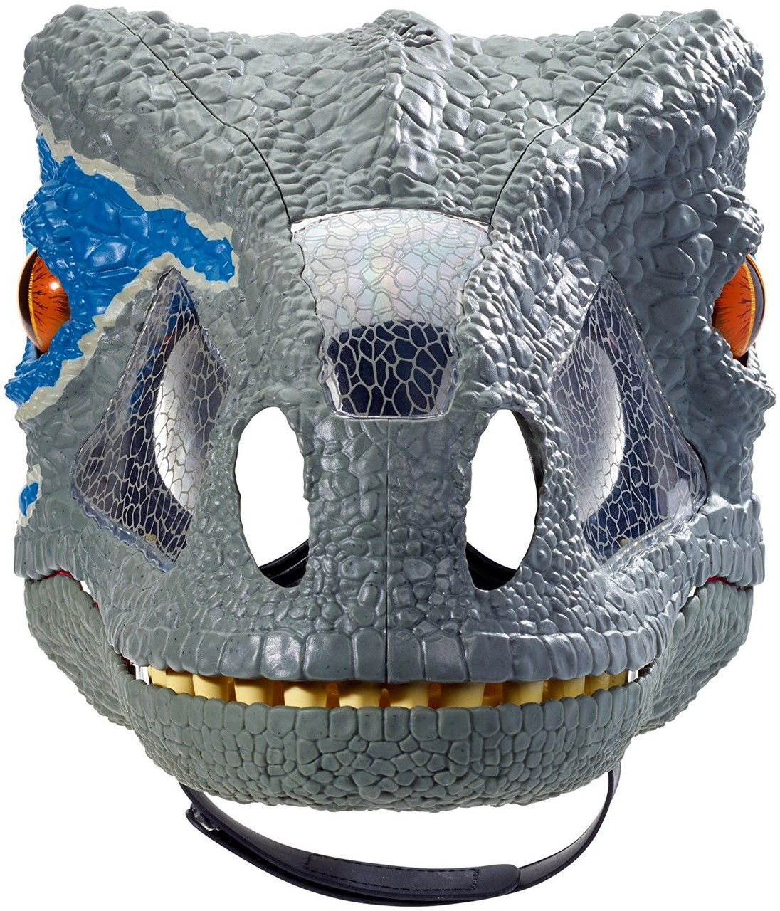 Jurassic World Fallen Kingdom Velociraptor Blue Deluxe Mask Chomp N ...