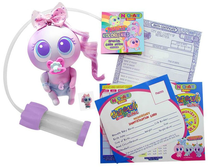 Neonate Babies Nerlie Koloreenies Lili Pink Baby Distroller USA - ToyWiz