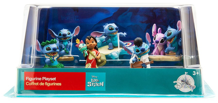 Disney Lilo Stitch Lilo Stitch Exclusive 6-Piece PVC Figure Play Set ...