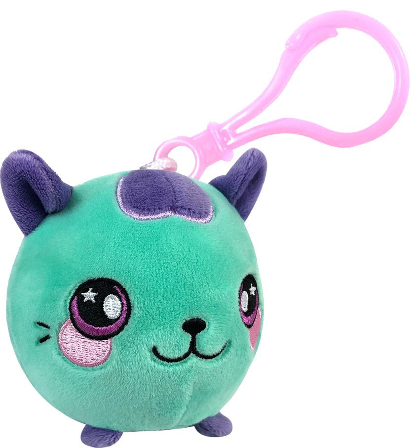 Squeezamals Cassie the Cat 3 Clip On Plush Beverly Hills Teddy Bear ...