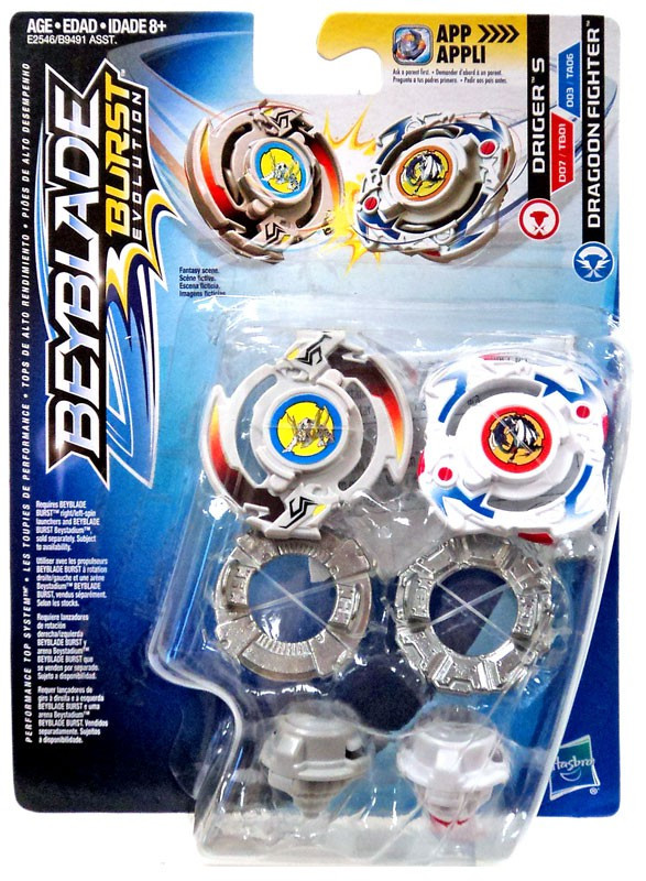 Beyblade Burst Driger S Dragoon F Dual Pack Hasbro Toys - ToyWiz