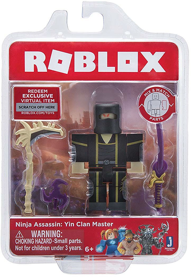 Roblox Ninja Assassin Yin Clan Master 3 Action Figure Jazwares - ToyWiz