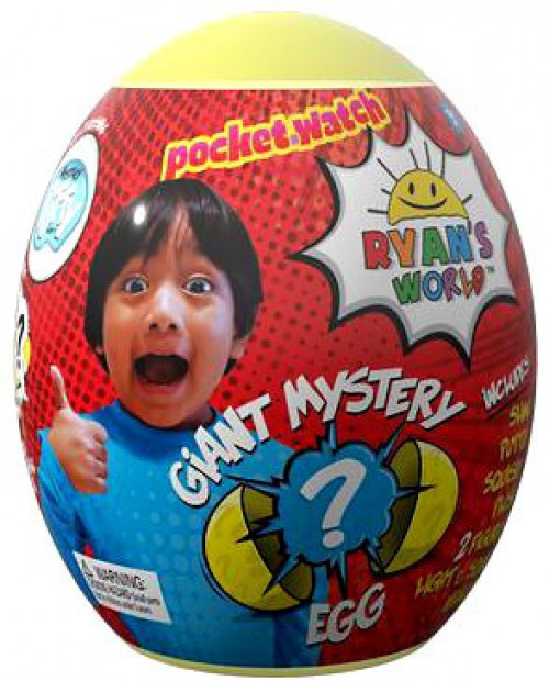 Ryans World Series 1 Giant Egg Mystery Surprise YELLOW Bonkers Toy Co ...