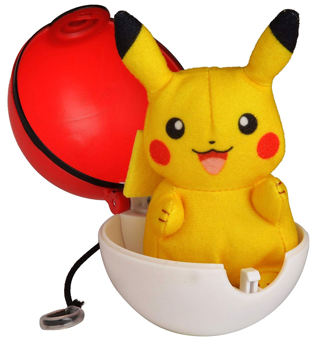 Pokemon Pop Action Poke Ball Pikachu Poke Ball Throw Poke Ball Plush ...