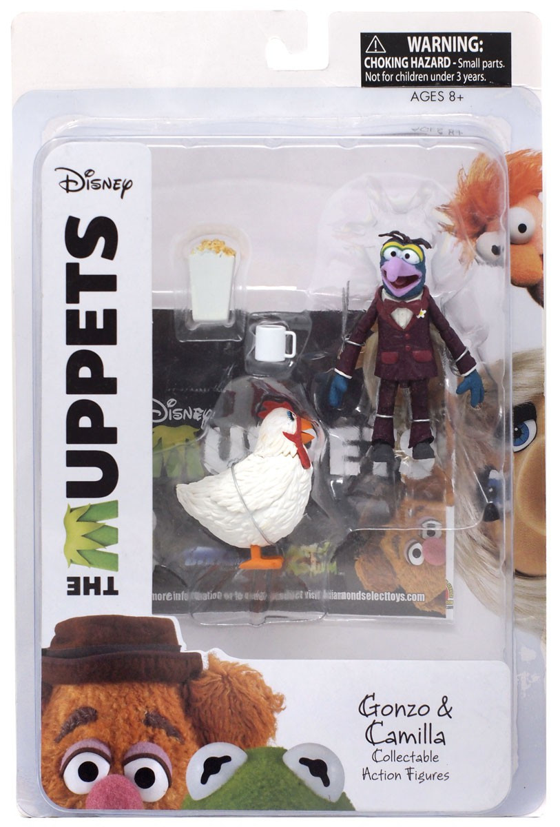 The Muppets Gonzo Camilla 6 Action Figure Diamond Select Toys - ToyWiz