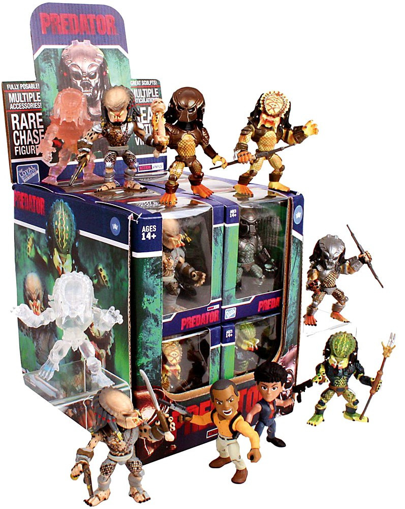 Predator Action Vinyls Predator Mystery Box 12 Packs The Loyal Subjects ...