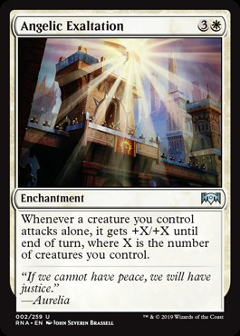 Magic The Gathering Ravnica Allegiance Single Card Mythic Rare Angel of ...