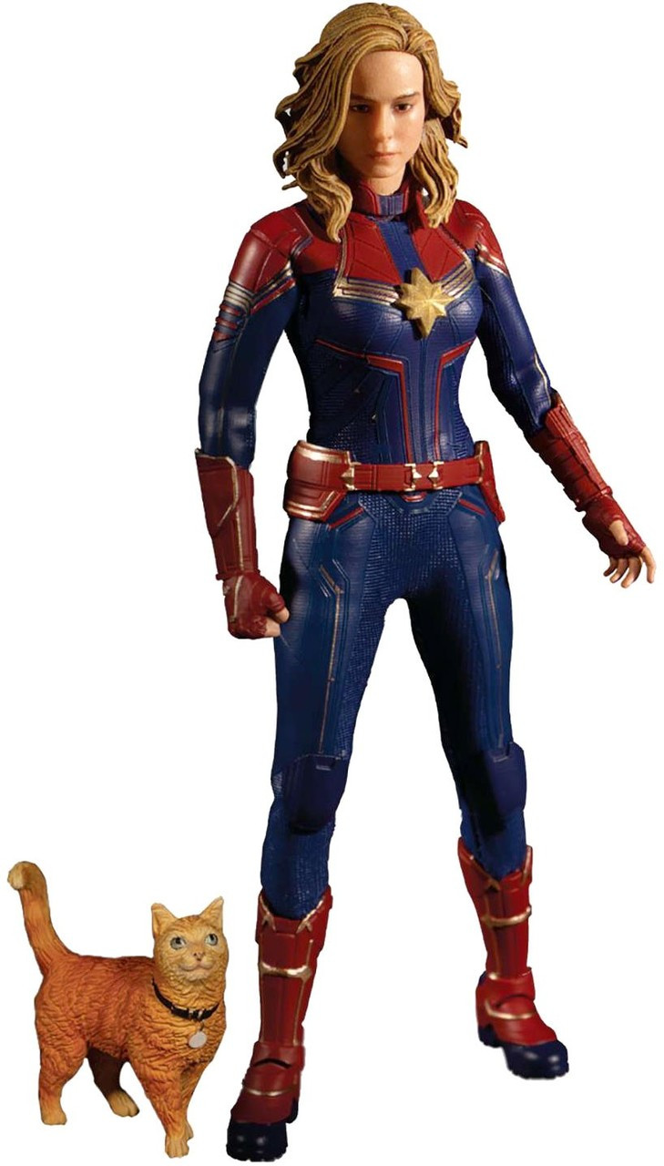 Marvel One12 Collective Captain Marvel 112 Action Figure Mezco - ToyWiz