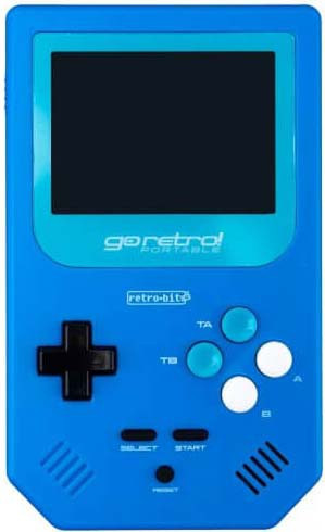 Retro Bit Go Retro Portable Gaming Device Blue Retro-Bit - ToyWiz