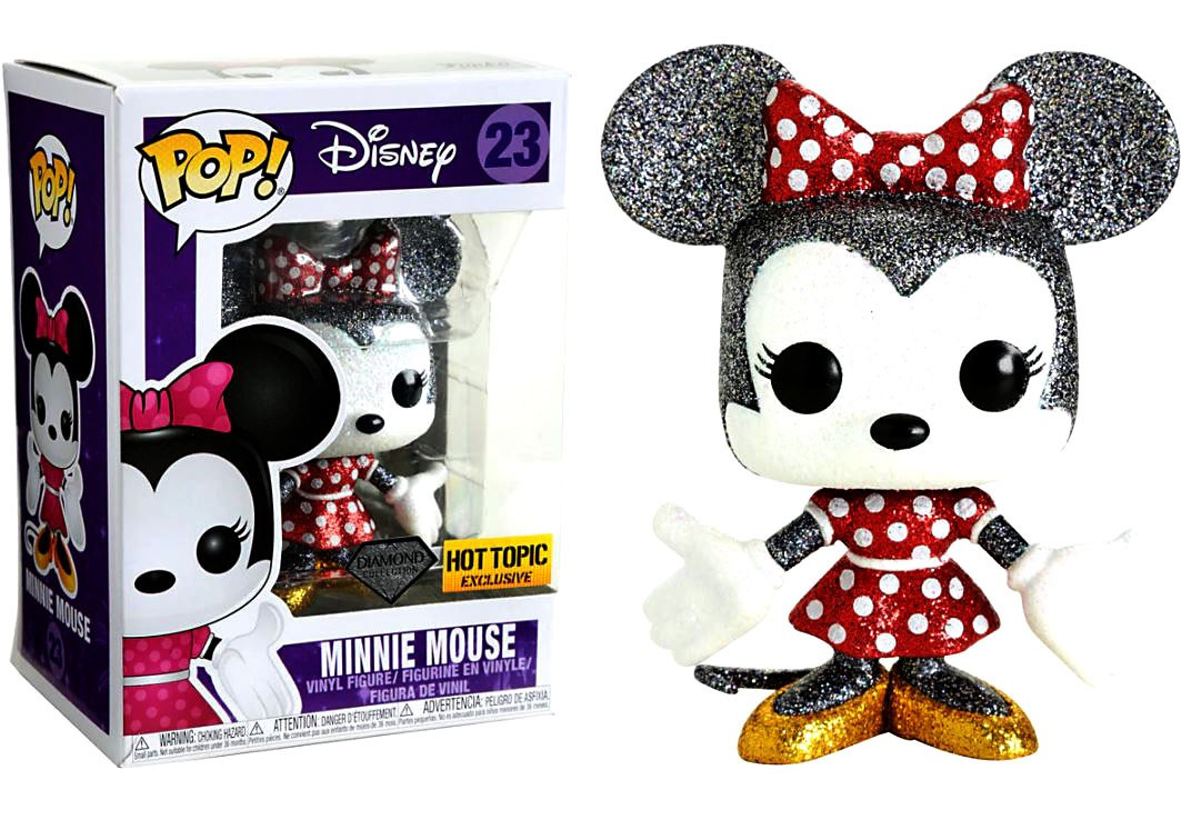 Funko Disney POP Disney Minnie Mouse Exclusive Vinyl Figure 23 Diamond ...