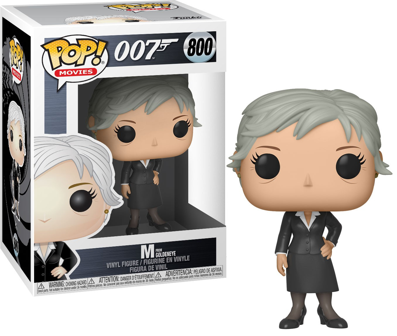 Funko James Bond POP Movies M Vinyl Figure - ToyWiz
