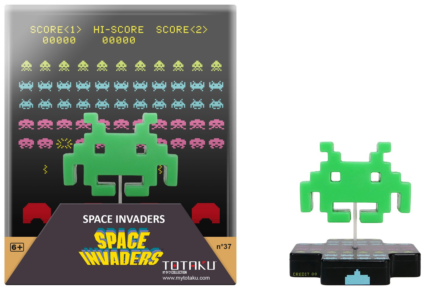 Space Invaders TOTAKU Collection Space Invader Exclusive Vinyl Figure ...