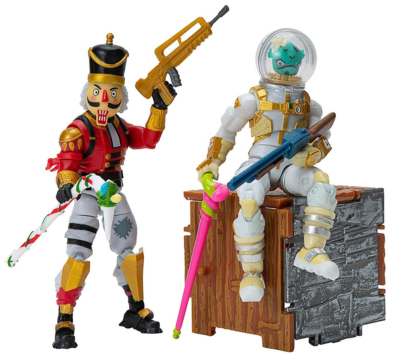 Fortnite Late Game Survival Kit 4 Action Figure Playset Jazwares - ToyWiz