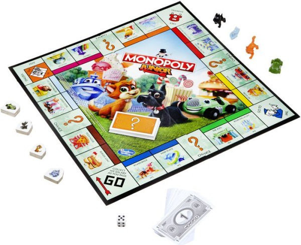 Monopoly Monopoly Junior Board Game Version 2 Hasbro Games - ToyWiz
