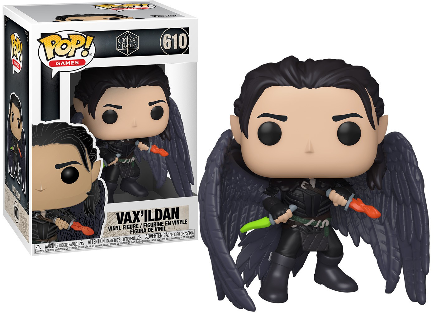 Funko Vox Machina Pop Games Vaxildan Vinyl Figure 610 - ToyWiz