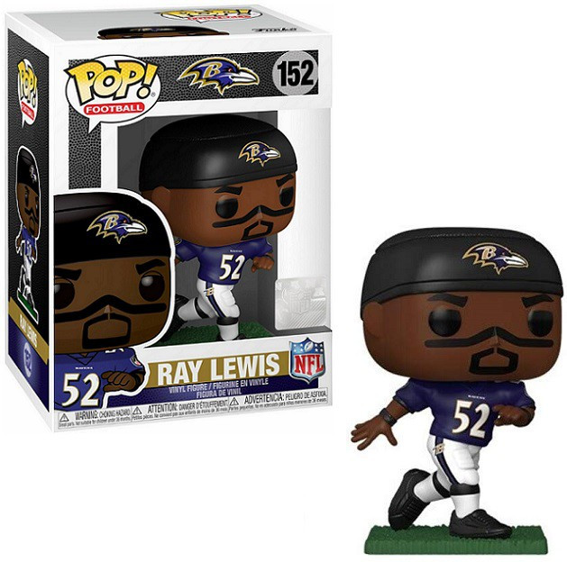 Funko NFL Baltimore Ravens POP Sports Football Ray Lewis Vinyl Figure ...