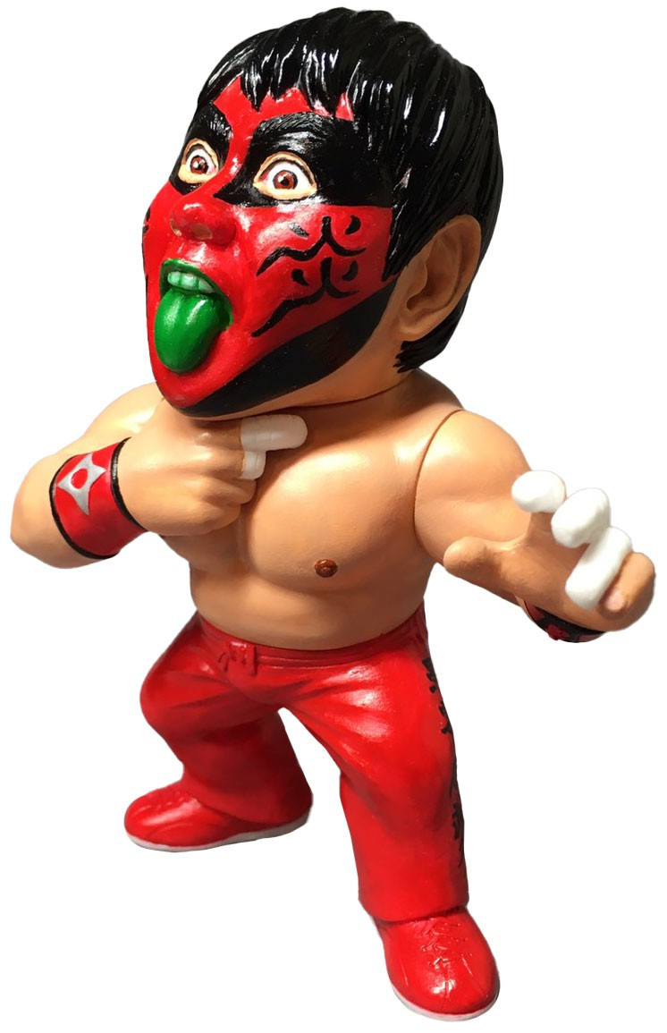 NJPW The Great Muta 5 Vinyl Figure Red paint 16 Directions - ToyWiz