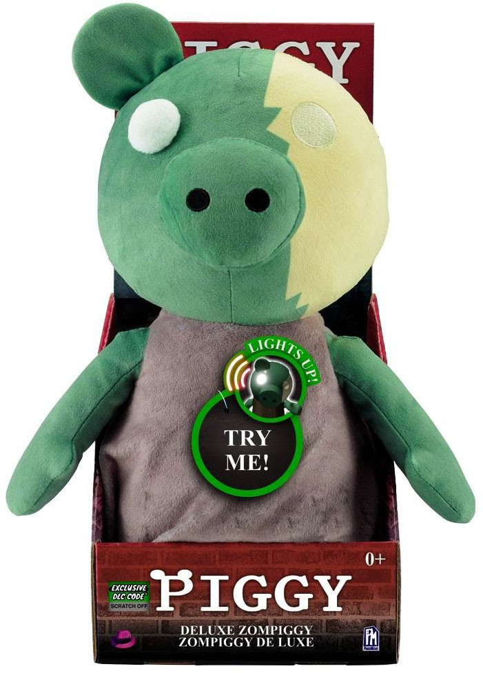 Piggy Deluxe Zompiggy 13 Light Up Plush Exclusive DLC Code Phat Mojo ...