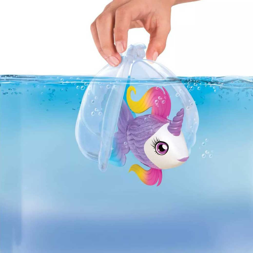 Little Live Pets Lil Dippers Fish Tank Playset with Exclusive Unicorn ...