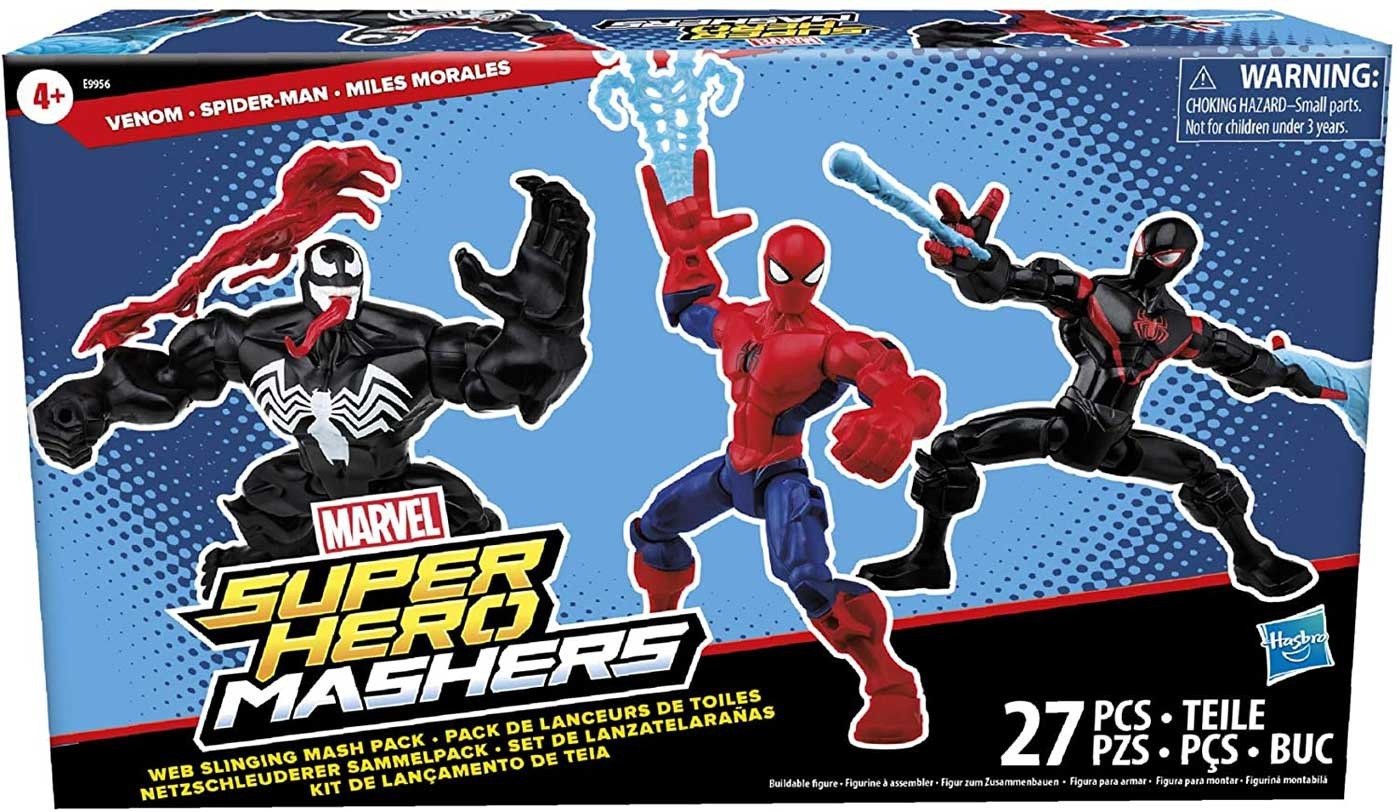 Marvel Super Hero Mashers Web Slinging Mash Pack Exclusive Action ...