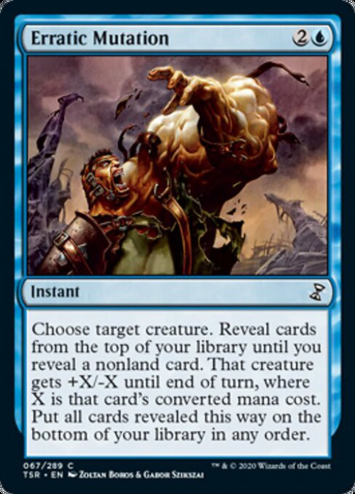 Magic The Gathering Time Spiral Remastered Single Card Common Erratic ...