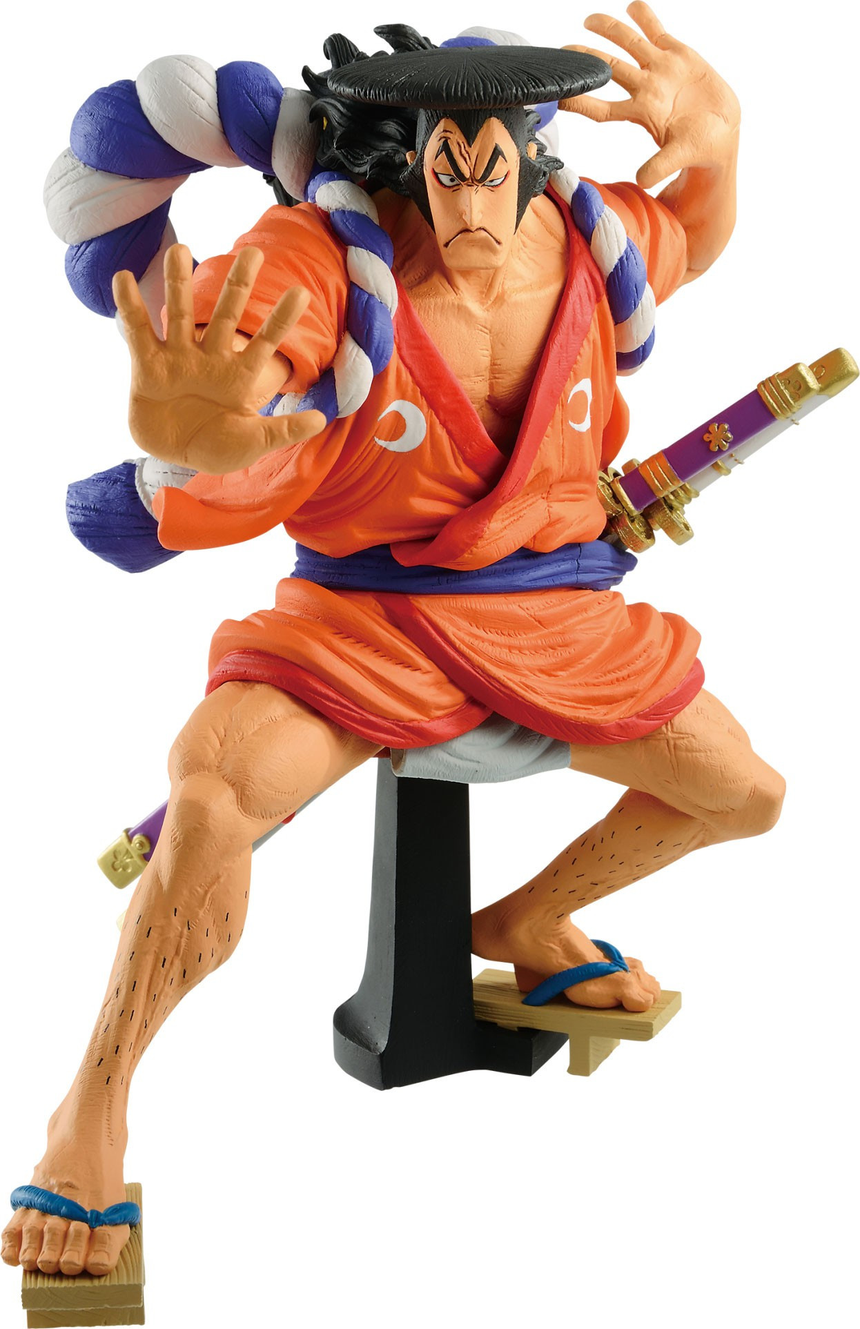 One Piece King of Artist Kozuki Oden 7 Collectible PVC Figure BanPresto ...