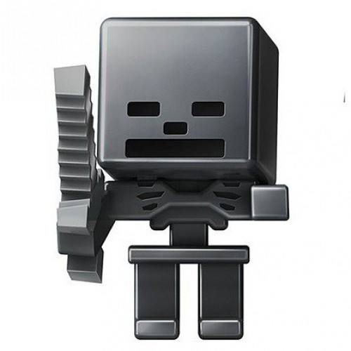 Minecraft Nether Series 23 Wither Skeleton Minifigure Loose Mattel Toys ...