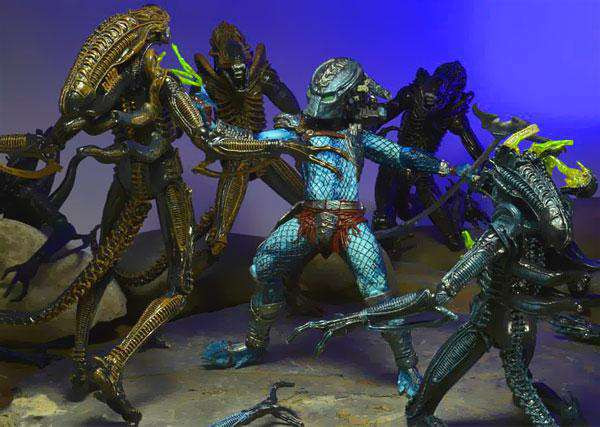 NECA Predator Kenner Series 10 Hive Wars Predator 7 Action Figure - ToyWiz