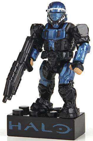 Mega Bloks Halo Metallic ODST Drop Pod Set 97418 Blue UNSC - ToyWiz