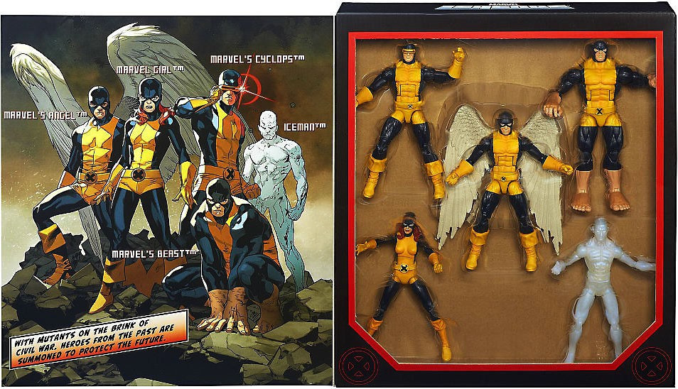 Marvel Legends Boxed Sets All New X-Men Exclusive Action Figure 5-Pack ...