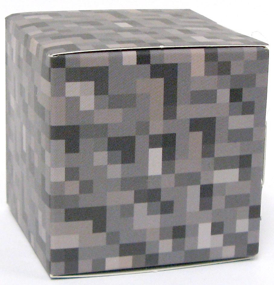 Minecraft Gravel Block Papercraft Single Piece Jazwares - ToyWiz