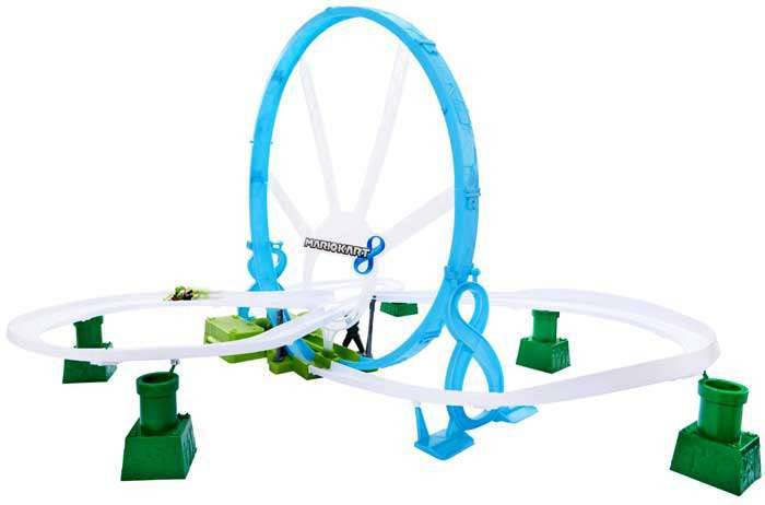 World of Nintendo Mario Kart 8 Infinity Loop Track Set Jakks Pacific ...