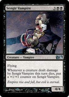 Magic The Gathering Torment Single Card Rare Sengir Vampire 80 - ToyWiz