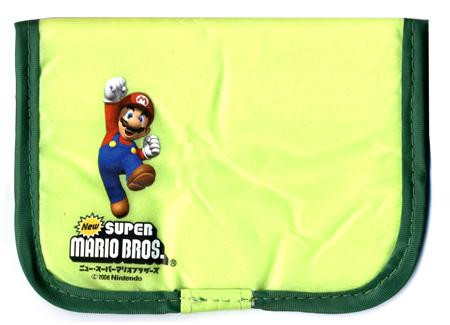 Super Mario Bros Super Mario Bros Thin 3x4 Wallet Black Silver ...