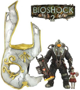 Bioshock Big Daddy Little Sister 12.5 Action Figure ThreeA Threezero ...