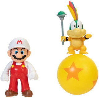 World of Nintendo Super Mario Mario Lemmy Figure 2-Pack Jakks Pacific ...