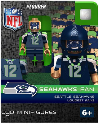 OYO Football Mini Figures Seattle Seahawks - ToyWiz