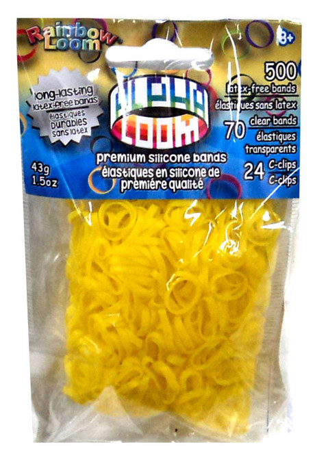 Rainbow Loom Alpha Loom Rubber Band Crafting Kit Twistz Bandz - ToyWiz