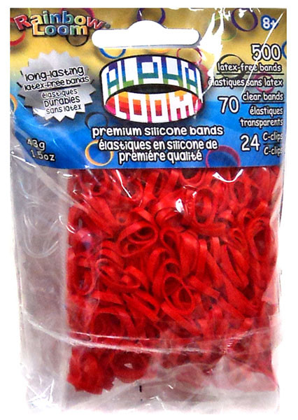 Rainbow Loom Alpha Loom Rubber Band Crafting Kit Twistz Bandz - ToyWiz