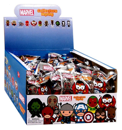 Marvel 3D Figural Keyring Marvel What If Series 2 Mystery Box 24 Packs ...