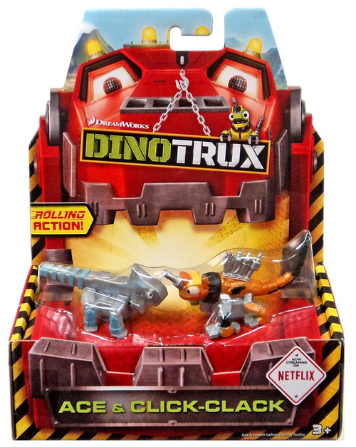 Dinotrux Ty Rux Deluxe Figure with Sound, 2016 Mattel Toys - ToyWiz