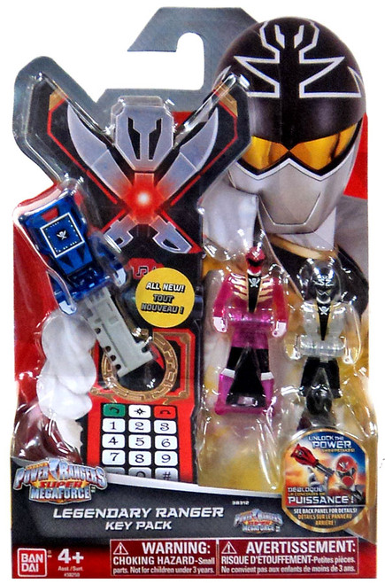 Power Rangers Super Megaforce Legendary Ranger Key Pack Roleplay Toy ...