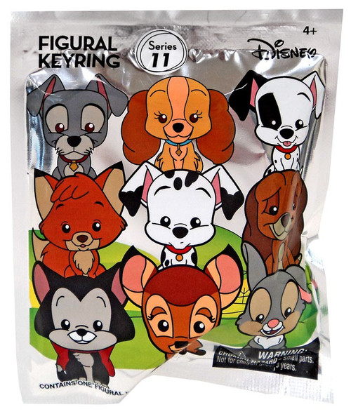 Disney 3D Figural Keyring Disney Series 7 Mystery Pack Monogram - ToyWiz