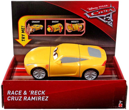 Disney Pixar Cars Cars 3 Crazy 8 Crashers Cruz Ramirez Vehicle Mattel ...
