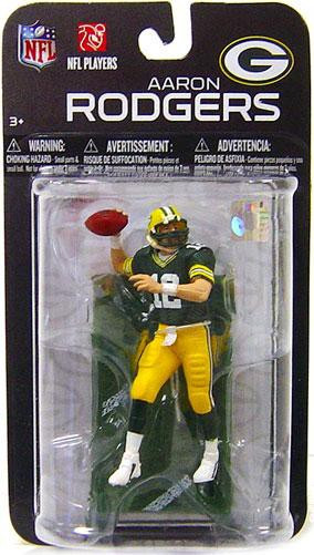 McFarlane Toys NFL Green Bay Packers Playmakers Series 1 Aaron Rodgers ...