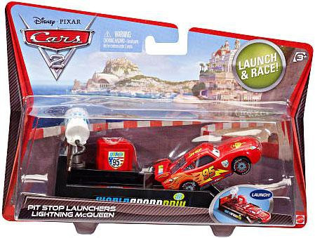 Disney Pixar Cars Cars 2 Pit Stop Launchers Carla Veloso 155 Diecast ...