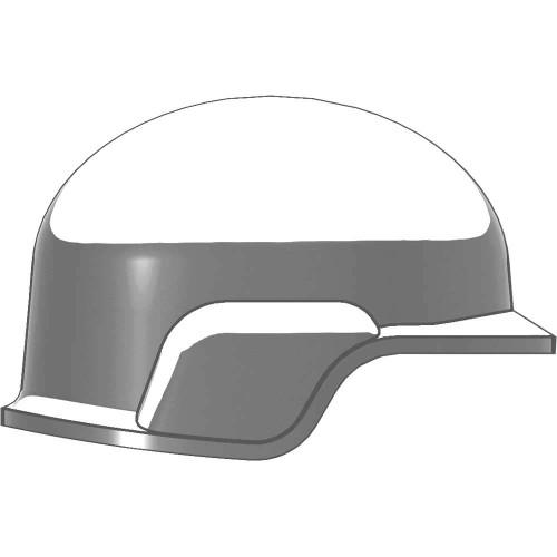BrickArms 2.5 Scale Helmet Stahlhelm Black - ToyWiz