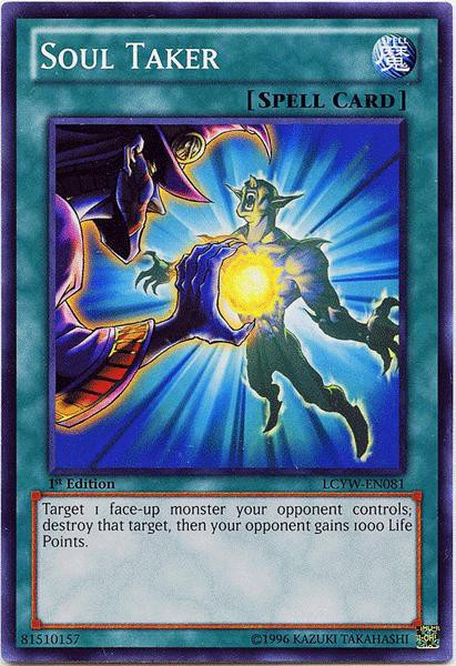 YuGiOh Legendary Collection 3 Single Card Common Soul Rope LCYW-EN102 ...